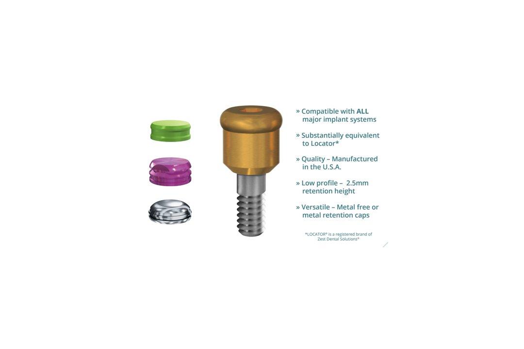 The Stern Snap® Overdenture Abutment — A One-Piece Wonder | Sterngold Blog